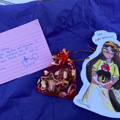 OMORI Unbread Twins Doughie 2.5 Inch Acrylic Keychain double Sided - Etsy