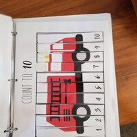 Printable DIY Toddler Busy Book, Quiet Book, Learning Binder, Learning ...