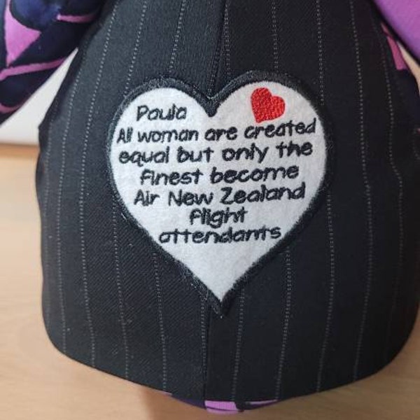 Personalised Square Shaped Memory Patch Memory Bear Memory Bear Patch ...