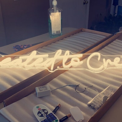 Classy and Catchy Custom Neon Sign Aesthetic Wall Decor Customized LED ...