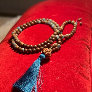 JOY Mala Beads, 108 Mala Necklace, Mala Bracelet, Japa Mala, Buddhist ...