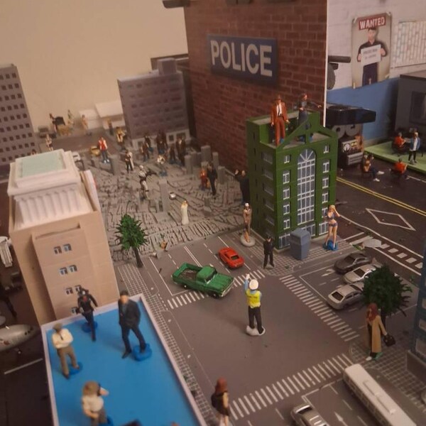 N Scale 3D Printed Model Old Wild West Building Kit-saloon- Kit With ...