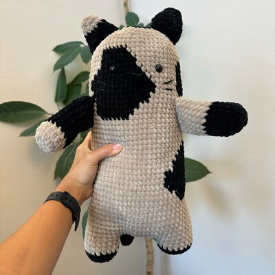 Big Long Cat Crochet Pattern. Create You Own Big Long Cat Amigurumi ...