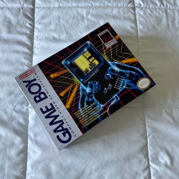 Gameboy Console Box ( Will Fit Insert Box Size is 232mm X 174mm X 56mm ...