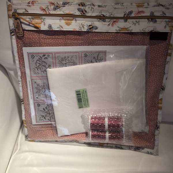 Cross Stitch Folder-needlework Storage Bag-cross Stitch Travelers Case ...