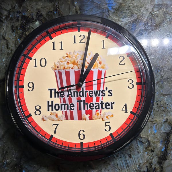 Personalized Swimming Wall Clock - Water Sport - Etsy