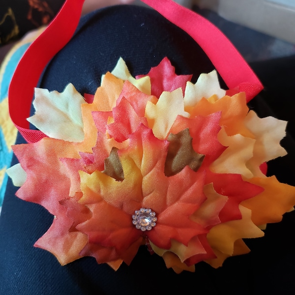 Fall Leaves Headband, Autumn Leaf Headband, Halloween Costume Accessory ...