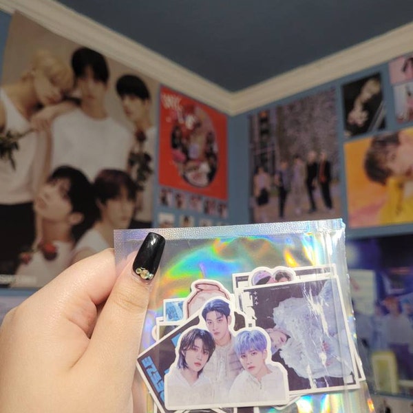 TXT STICKERS, 93 Assorted TXT Waterproof Stickers, Tomorrow X Together ...