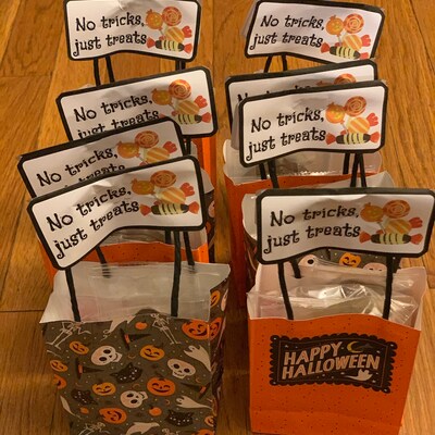 Set of Printable Gratitude Treat Bag Toppers and Two Gift Tags - Etsy