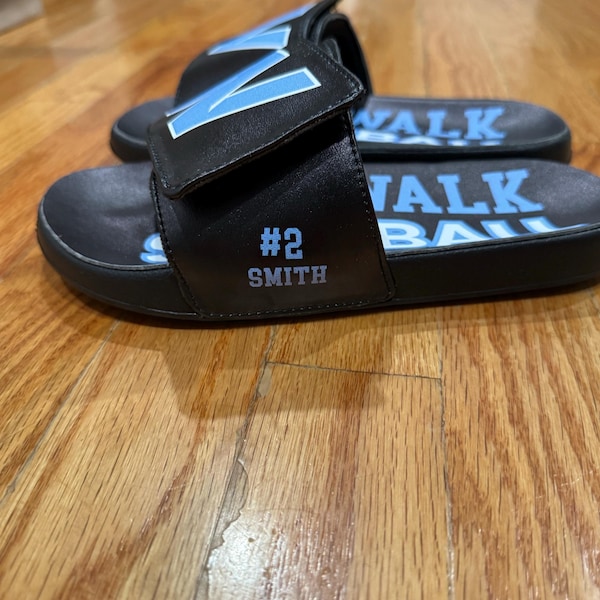 Custom Slide Sandals for Your Team, Personalized Slides, Custom Slides ...
