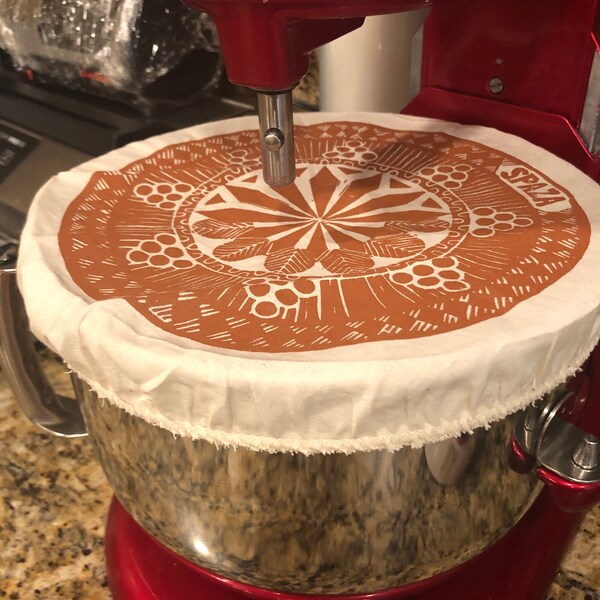 Dish and Bowl Cover Large Safari Print Salad Bowl Cover Breathable ...