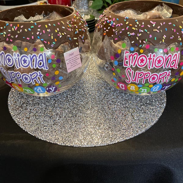 Funny Motivational Candy Jar Gift, Custom Treat Candy Holder for Boss ...