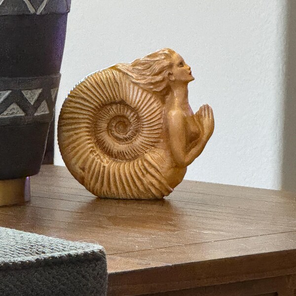 Ammonite Woman, Ancient Spirit Sculpture, by Debra Bernier, Shaping ...