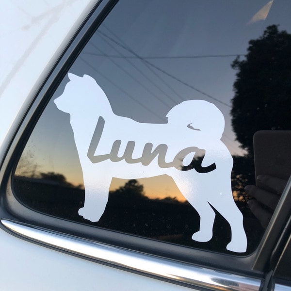 Personalized Newfoundland Car Window Decal - Etsy