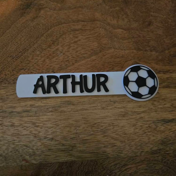 Personalised Football Bookmark, Stocking Filler, Stocking Stuffer, Kids ...