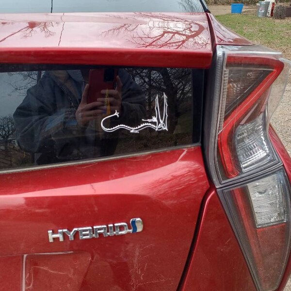 Dragon Smaug Lord of the Rings the Hobbit Vinyl Decal Sticker Lonely ...