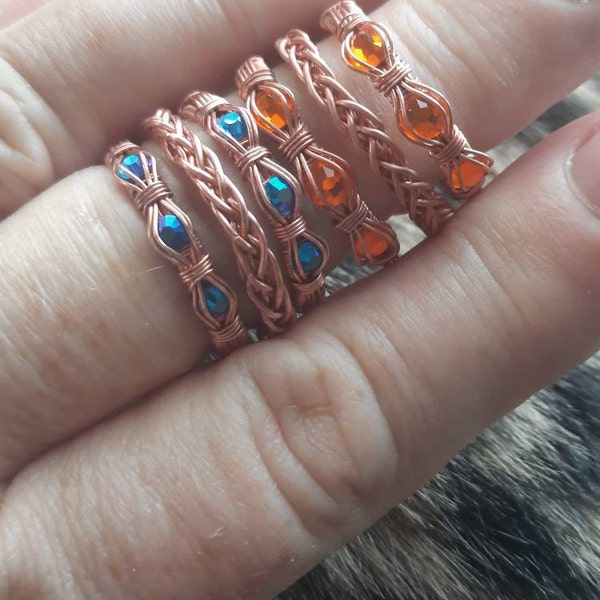 TUTORIAL Brightness Ring PDF Pattern,wire Wrap Weave Jewelry,wrapping Weaving,wrapped Woven ...