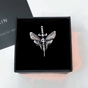 Fallen Angel Pendant Necklace, 316L Stainless Steel, Pendant Necklace ...