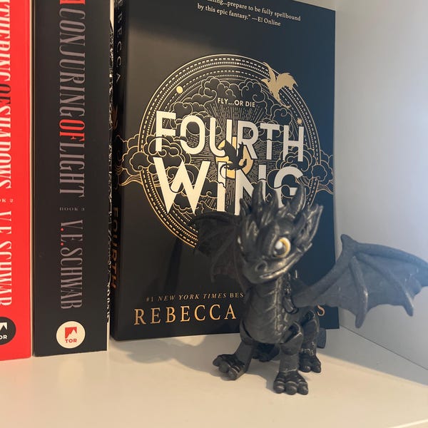 Awakening Dragon Book Nook | Book Nook | Book Shelf Decor | Dragon Book ...