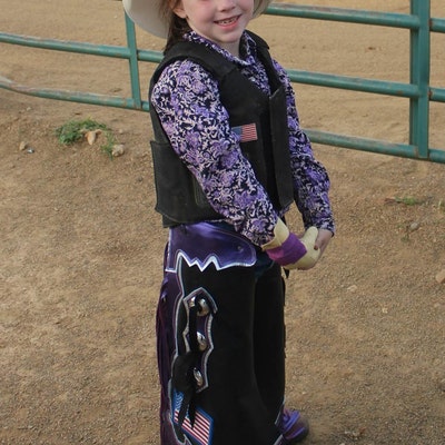 Custom Made Rodeo Chaps/ New/ Custom Leather /R Bar K - Etsy