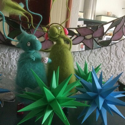 Needle Felted Fleas, Bugs, Fantasy, Felting Aliens, Creatures Wool ...