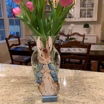 Vintage Peter Rabbit Standing Wood Cutout for Easter Decorating or ...