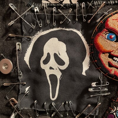 Scream Punk Patch Metal Patch - Etsy