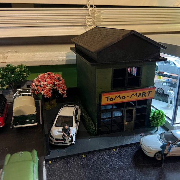 1/64 Scale Diorama Garage Diecast - Etsy