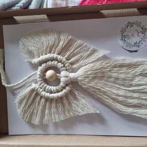 Macrame Communion/christening Mermaid 100% Cotton. Handmade ...