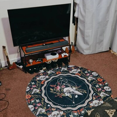 Pastel Goth Crib Sheets, Spooky Skull Flower Infant Cot Sheets in Pink ...