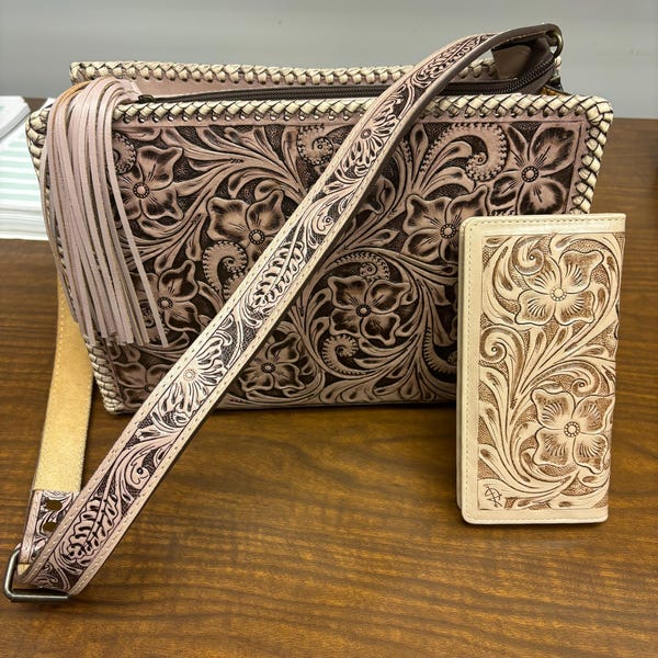 Western Leather Jewelry Case, Hair on Hide Jewelry Holder, Jewelry Box ...