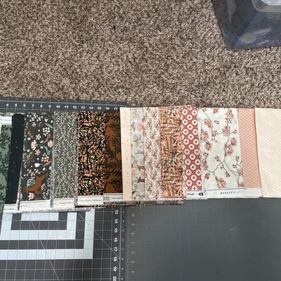 Curated Fat Quarter Bundle 12 Fat Quarters From Art Gallery Fabrics Quilting Hand Selected GAL ...