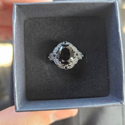 2.55cts Alexandrite Gemstone Engagement Ring, Alex Stone Ring, Bridal ...