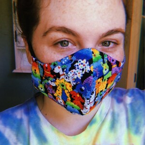 Puzzle Face Mask Adult Mask Child Mask Washable Mask | Etsy