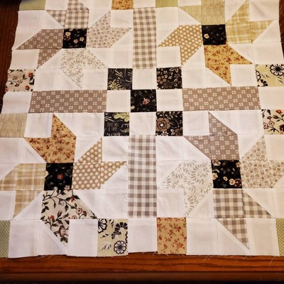 Country Flowers Digital PDF Quilt Pattern, Wall Hanging, Table Quilt - Etsy