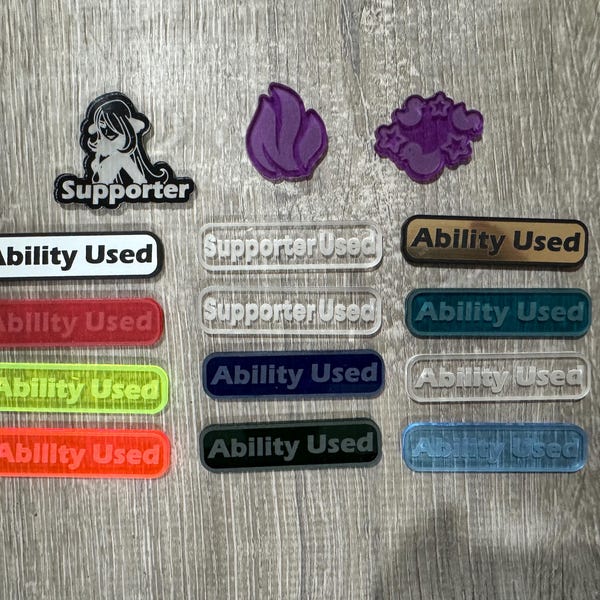 Damage Counters - Pokemon TCG - Damage Markers, Damage Tokens ...