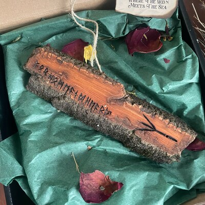 XL Viking Norse Pagan Rune Container & Offering Box - Etsy