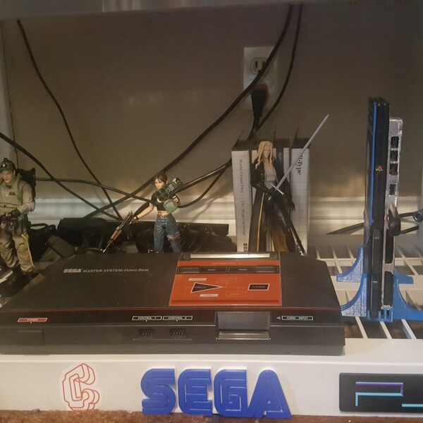SEGA Video Game Logo Sign 6 in (3D Printed, Man Cave, Game Room, Shelf ...