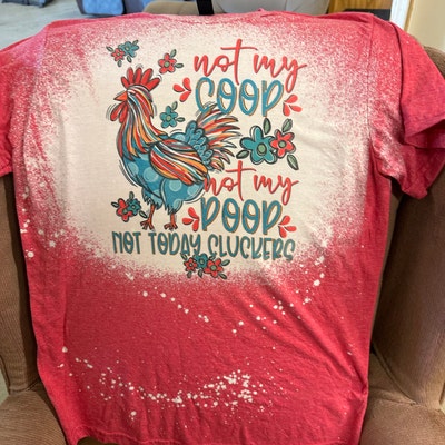 Not My Coop Not My Poop Chicken Design INSTANT DOWNLOAD PNG Ready to ...