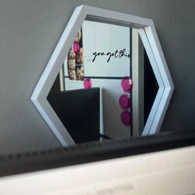 Motivational Self Love Labels Decals Perfect for Mirrors, Notebooks ...