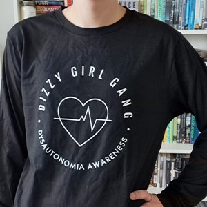 Dysautonomia dizzy Girl Gang Tie-dye T-shirt POTS Awareness Tie Dye Tee ...