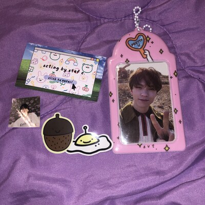 Seventeen Svt PRETTY U Bongbongie Photocard Pc Holder - Etsy