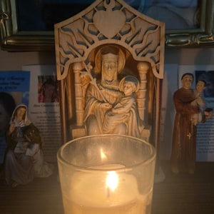 Miniature Altar Shrine Trastero Wood Blank - Etsy