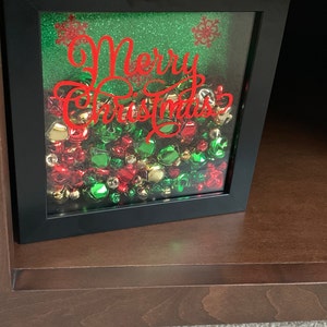 Merry Christmas Lettering Holiday Vinyl Sticker Christmas Decal Holiday ...