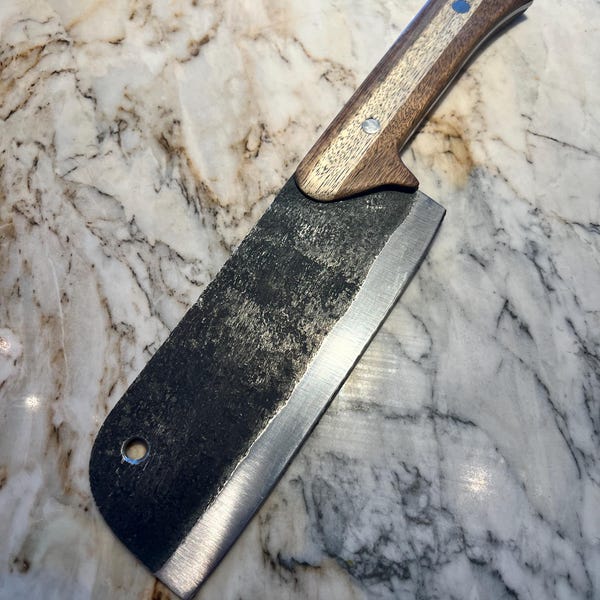 Carbon Steel Handmade Chef Knife Blank Blade, Blank Blades, Hand Forged ...