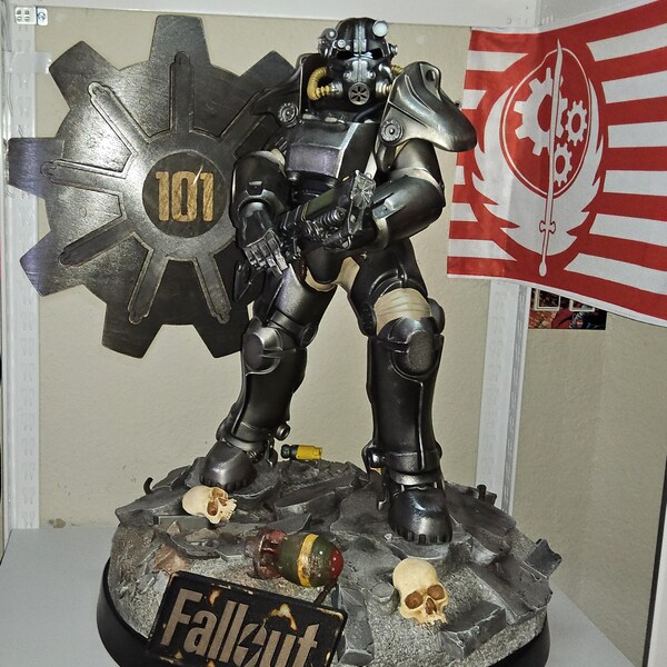 3D Vault Door Wall Art Inspired by Fallout. Customizable Numbers and ...