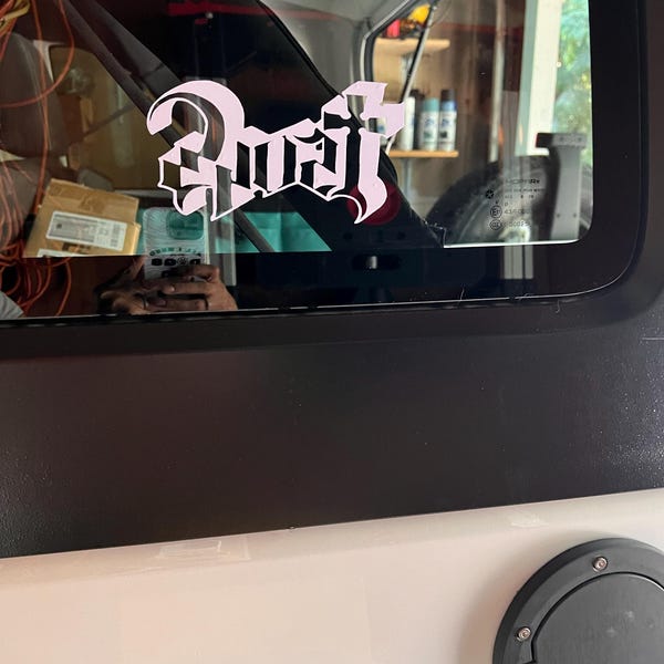 Ghost Vinyl Decal - Etsy