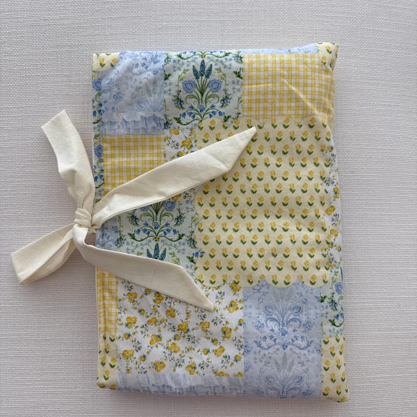 Bow Book Sleeve - Etsy