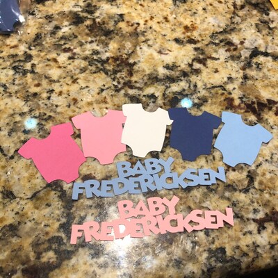 Blue Pacifier Confetti / Baby Shower Decor / Table Scatter / - Etsy