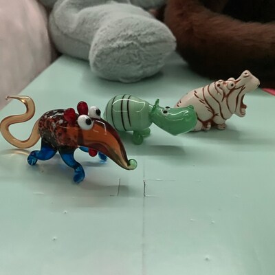 Mother Monkey Miniature Mom and Children Figurine Three Wise - Etsy